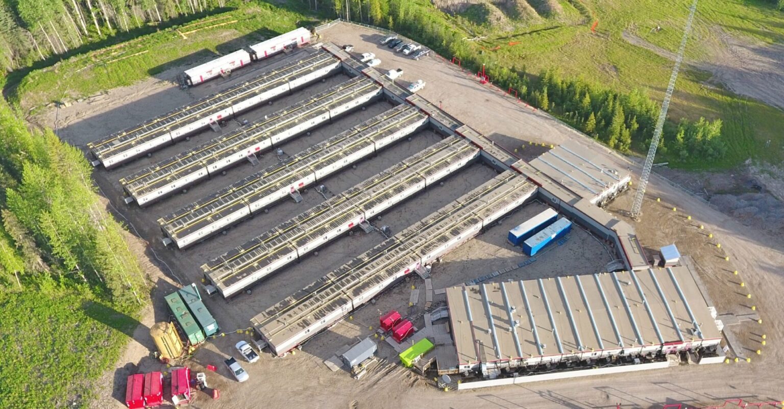 RCCC West Kakwa work camp in Alberta | Right Choice Camps and Catering